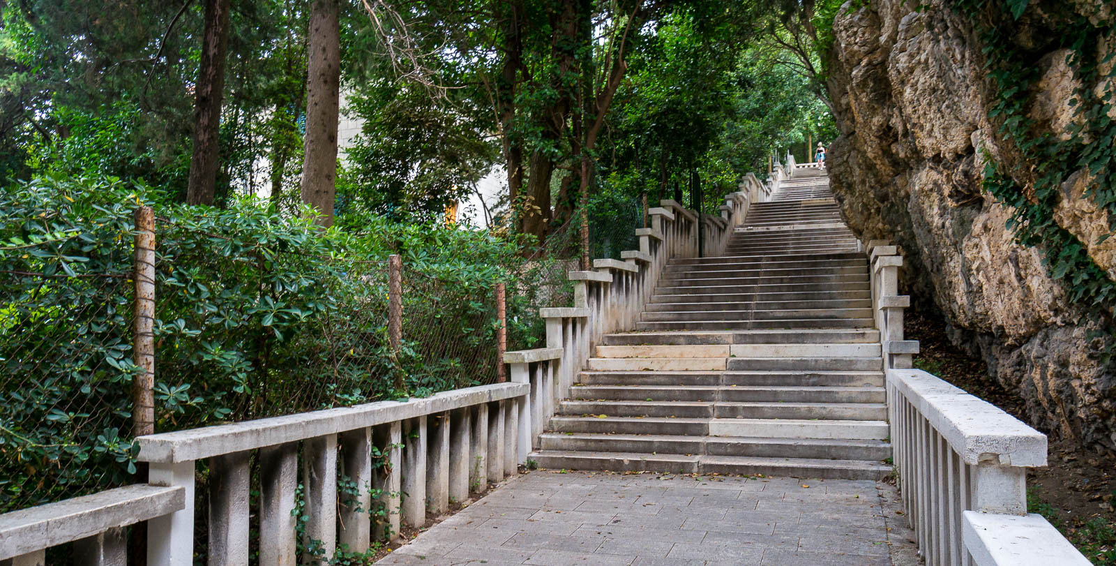 Staircase at Marjan Hill in Split Croatia. - Find Away Photography
